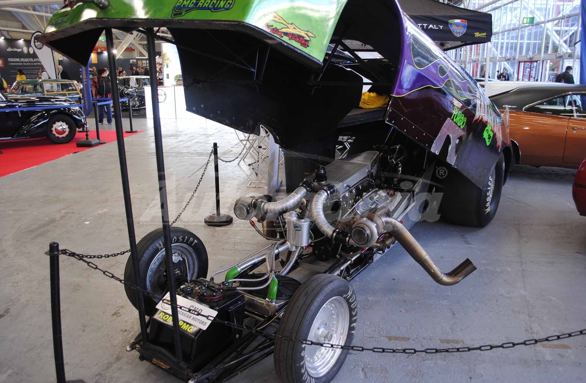 Auto-Moto-d-Epoca - American Roby PMG monster truck drag race esposto ...