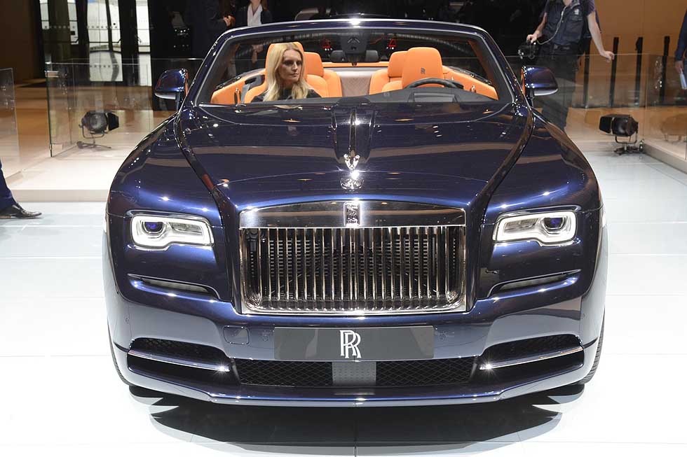 Francoforte-Motor-Show - Rolls-Royce New Rolls-Royce Dawn calandra al ...