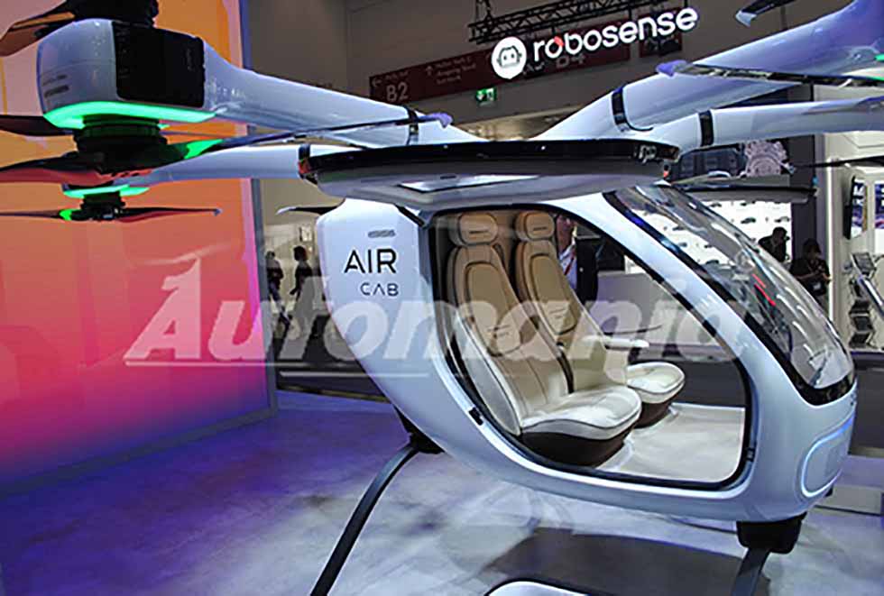 IAA-Mobility - Gac Gac GOVY AirCab auto volante all´IAA Mobility ...