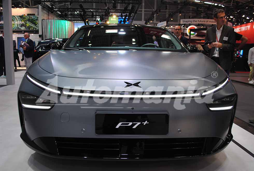IAA-Mobility - Xpeng Xpeng P7+ Calandra all´IAA Mobility 2025 al Salone dell´Automobile e ...