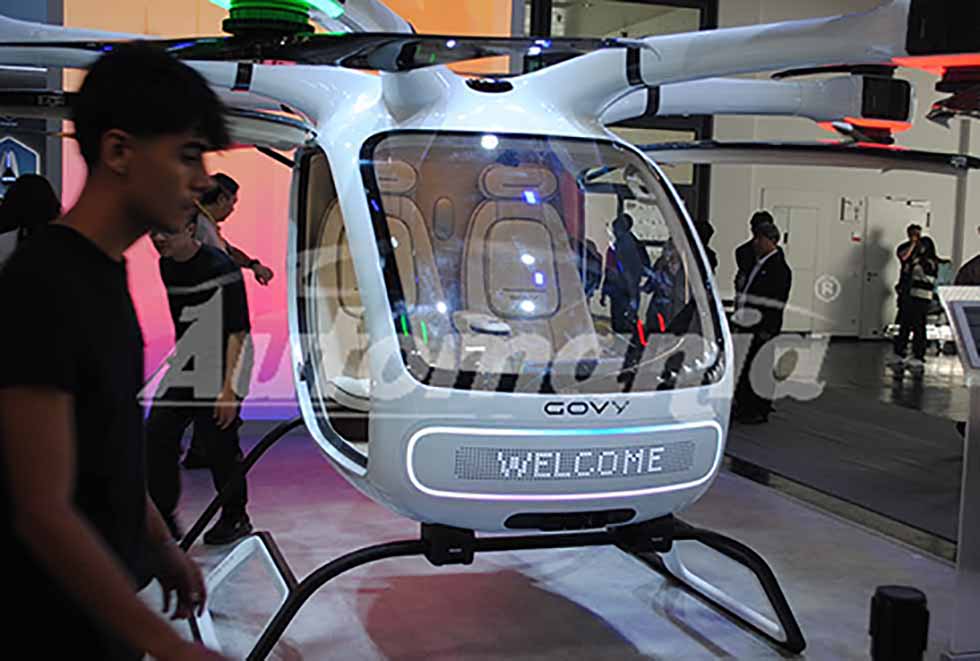 IAA-Mobility - Gac Prototipo GOVY AirCab autoveicolo volante IAA ...